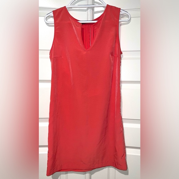 Zara | Dresses | Zara Basic Coral Colored Dress | Poshmark